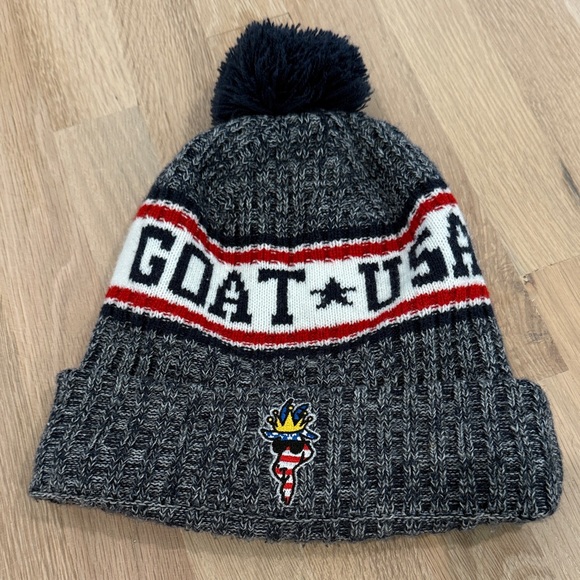 Goat Usa | Accessories | Goat Usa Kids Gray Knit Pompom Hat | Poshmark